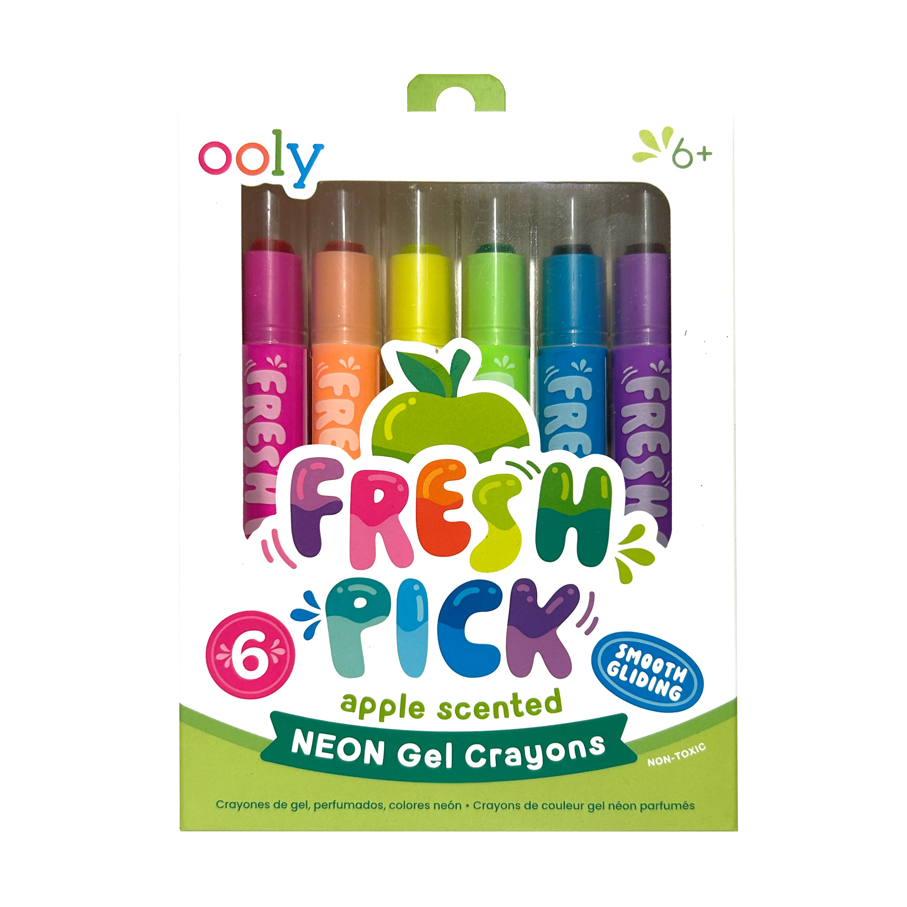 Fresh Pick Apple Scented Gel Crayons - Set of 6 – Dear Emmaline